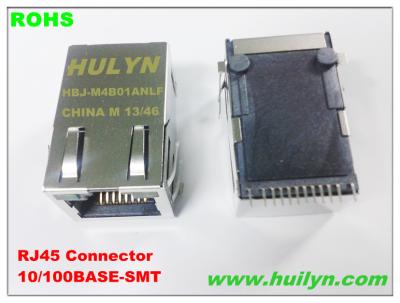 China RJ45 With Transformer Jacks SMD 100BASE for sale