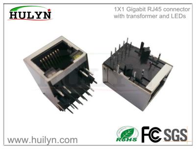 China RJ45 with transformer RJ45 JACK Gigabit for sale