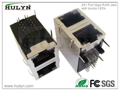 China RJ45 connector with transformer,RJ45 Jacks HLY-002 for sale