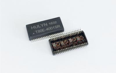 China Quad Port, 10/100 BASE-T Ethernet Transformer Modules, SMD，Rohs for sale