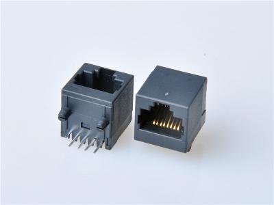 China HULYN,RJ45 Modular Jack Connector, Through Hole Type, Top Entry,cat6 RJ45 Modular Jack for sale