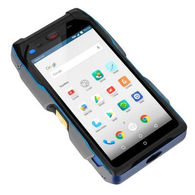 China Quad-core 1.3GHz Handheld Computer With Fingerprint Recognition and Barcode Scanning for Smooth Inventory Management for sale