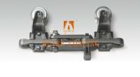 China Chain Slide Accumulation Hanging Conveyor Chain 0.55-20m/Min Running Speed For Powder Coating Line for sale