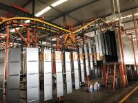 China Advanced Industrial Stainless Steel Chemical Cleaning Line With Emergency Stop And Plc Control for sale