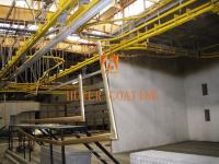 China PLC Controlled Flexible Overhead Conveyor Line for Heavy Duty Handling for sale