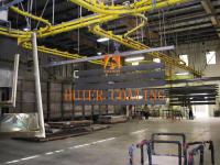 China Ranging Capacity  Overhead Chain Conveyor Systems For Steel Structure Suspended Application for sale