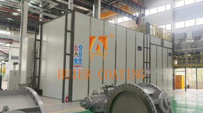 China Electrostatic Spray Gun KOSO Valve Coating Line Large Valve Line For Single Layer Coating In Industrial for sale