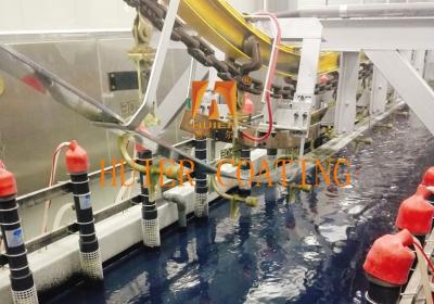 China Environmentally Friendly Cathodic Electrophoretic Coating Equipment For Metal Workpiece Coating for sale