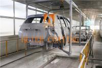 China Electrostatic Painting Line For Clean And Tidy Workshop Environment Of Paint Supply System For Axle Painting Production for sale