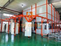 China Customizable Gun Cabinet Spray Production Line For Increased Productivity for sale
