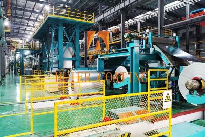 China Advanced Technology Electrostatic Painting Line For Fast And Uniform Coating Of Continuous Plane / Coil for sale