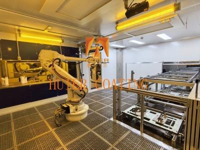 China High Efficiency Electrostatic Powder Painting Line With Adaptive Spraying Algorithm And Waste Heat Circulation Device for sale