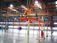 China Energy Saving ABS Swivel Chair Parts Suspension Conveying System For Automated Production Of Office Chairs And Gaming Chairs for sale