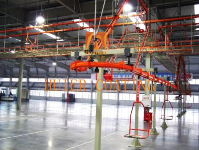 China Energy Saving ABS Swivel Chair Parts Suspension Conveying System For Automated Production Of Office Chairs And Gaming Chairs for sale