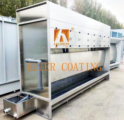 China Automatic Compensator Activated Carbon Adsorption Layer Electrostatic Painting Line for VOCs Adsorption and Winter for sale