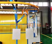 China Maximize Efficiency Hanging Conveyor System With Fully Enclosed Powder Circulation for sale