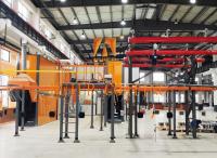 China High Load Capacity and Autorotation Function of Hanging Conveyor System for Uniform Drying of Workpieces for sale