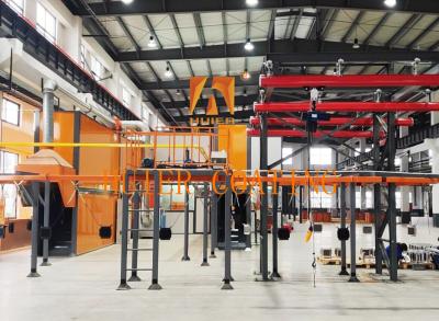 China High Load Capacity and Autorotation Function of Hanging Conveyor System for Uniform Drying of Workpieces for sale