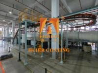 China Fish-scale style oil-catching and dust-proof mechanism for a coating production line for sale