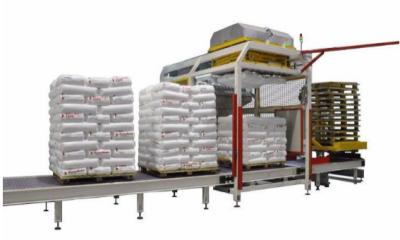 China Automatic Layer By Layer Bag Emptying System 600Bags/Hour For Urea Granules for sale