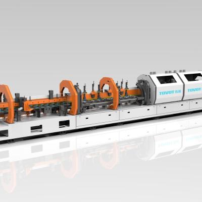 China High-Speed CNC Automatic Stair Nose Bending Machine for SPC, WPC, LVT Flooring for sale