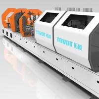 China High-Speed CNC Automatic Stair Nose Bending Machine for SPC, WPC, LVT Flooring for sale