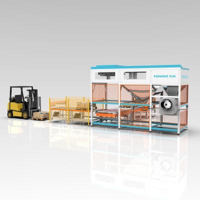 China Layer By Layer Automatic Bag Opening Machine 380V 3 Phase For PP Pellets for sale