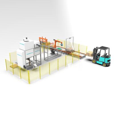 China Robotic Bag Emptying Machine for Coffee Beans | SS316 Hygienic Automatic Bag Handling Solution for sale