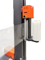 China 1500KG Automatic Pallet Stretch Wrapping Machine 2000mm Wrapping Height Intelligent Stretch Film Wrapper for sale