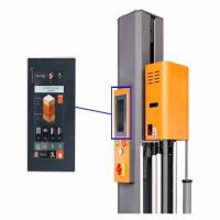 China 500mm Automatic Baggage Stretch Wrapper With IoT Control 250% Film Pre-Stretch Machine For Airport Railway  Hotel Luggage Protection for sale