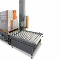 China 2000KG Intelligent Fully Automatic Pallet Wrapping Machine For Conveyor Packaging Lines for sale