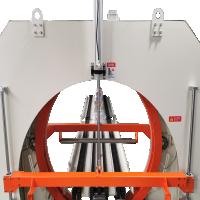 China Intelligent Online Automatic Horizontal Pallet Wrapping Machine For Long Profiles Pipes SPC Flooring for sale