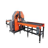 China Intelligent Online Automatic Horizontal Pallet Wrapping Machine For Long Profiles Pipes SPC Flooring for sale