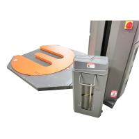 China Intelligent Fully Automatic M-Type Turntable Pallet Wrapping Machine  1650mm Turntable 2350mm Wrapping Height for sale