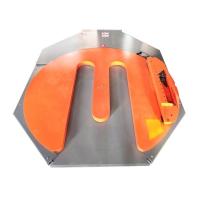 China M-Type Turntable Pallet Wrapper Machine 20–25 Loads/Hour With Smart Automation for sale