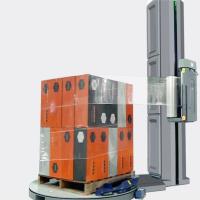 China Intelligent Fully Automatic Pallet Wrapping Machine With Top Pressure Auto Cut Film for sale