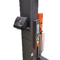 China 500mm Turntable Intelligent Box Wrapping Machine 250% Pre Stretch Carton Stretch Wrapper for sale