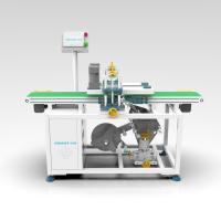 China Automatic Corner Wrap Around Labeling Machine High Speed Carton Edge Label Applicator for sale