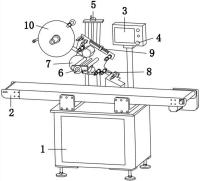 China High Accuracy Automatic Print And Apply Label Applicator Machine With Variable Data Printing for sale