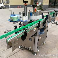 China 220V 380V Automatic Labeling Machine 30-60 Packages/min For SPC / WPC / LVT Packaging Line for sale