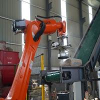 China 500-700Bags/Hour Robotic Bag Emptying Machine For Food Chemical / Plastic Material for sale