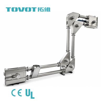 China Enclosed Dust Free Tube Chain Conveyor System PLC Control 60 Bags/Minute Capacity for sale