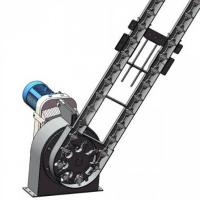 China Industrial Tube Chain Conveyor 10-200kg/min For Powder Granule Conveying for sale