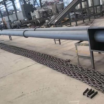 China Dust Tight Tube Chain Conveyor System 1.5KW-30KW For Powder Granule Handling for sale