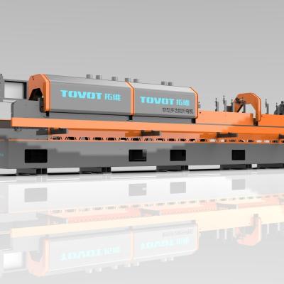China CNC Automatic LVT Flooring Bending Machine High-Precision Flexible Core Panel Forming Equipment for sale