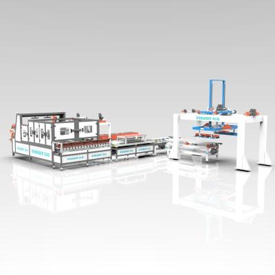 China Automatic Packing Machine For SPC Flooring Production Line for sale