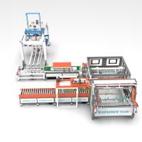 China Automatic SPC Flooring Packing Machine for High-Speed Flooring Production Line for sale