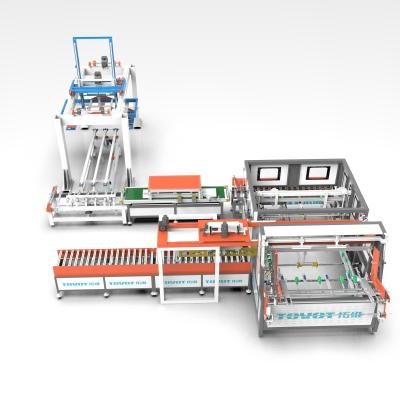 China Automatic SPC Flooring Packing Machine for High-Speed Flooring Production Line for sale