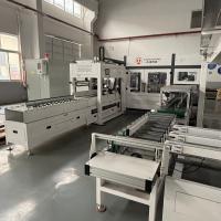 China Automatic SPC Flooring Packing Machine for High-Speed Flooring Production Line for sale