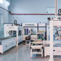 China Automatic Packing Machine For SPC Flooring Production Line for sale